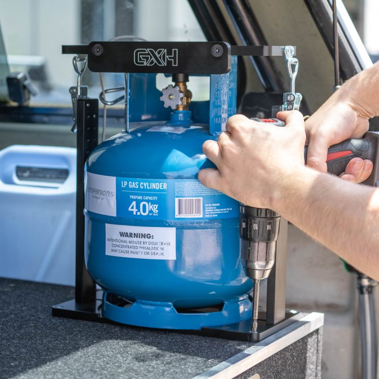 Universal Gas Bottle Holder | Suits 2 to 4 kg – GXH